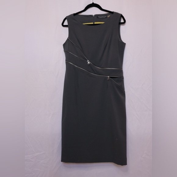 Andrew Marc | Dresses | Marc New York Andrew Marc Charcoal Grey Dress ...